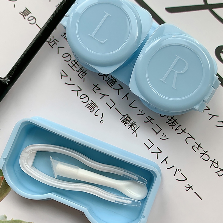 Jual Portable Cute Contact Lens Box Case For Eyes Care Kit Candy Solid ...