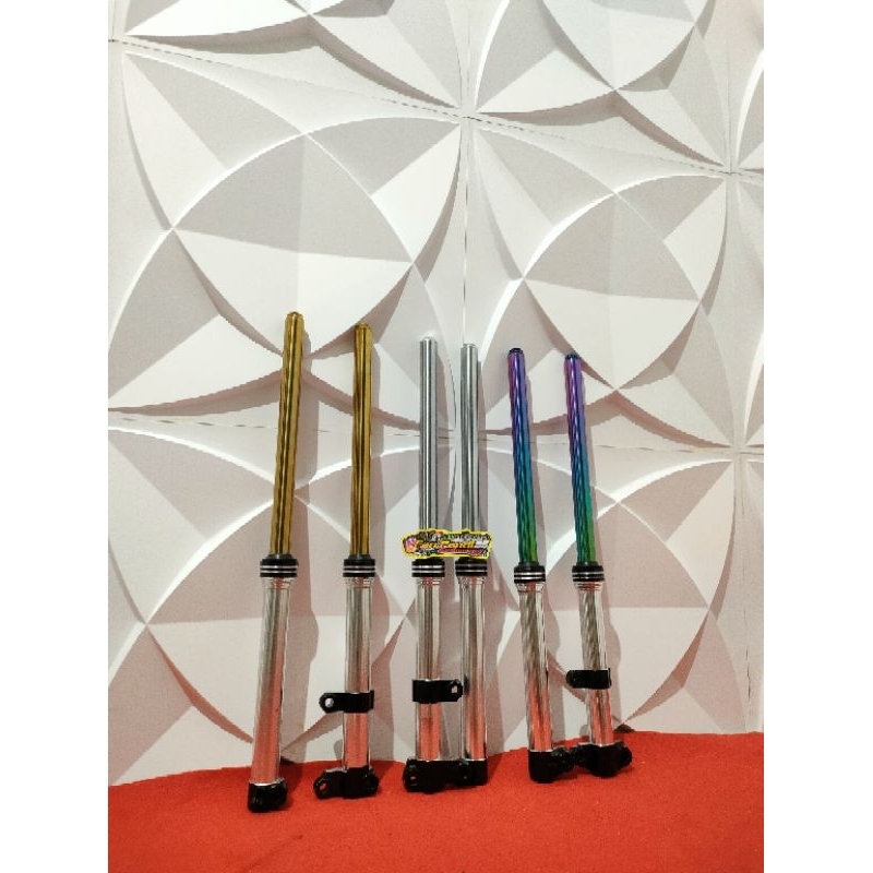 Jual Segitiga atas bawah As26 gold rainbow krom Paketan Bottom as 26 ...