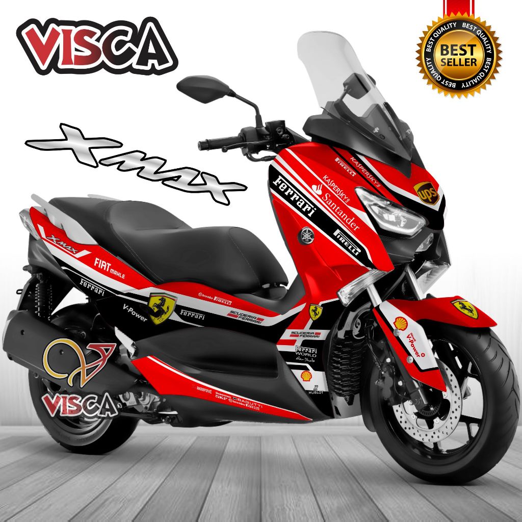 Jual Decal XMAX 250 Full Body Dekal XMAX 250 Stiker XMAX 250 Variasi ...