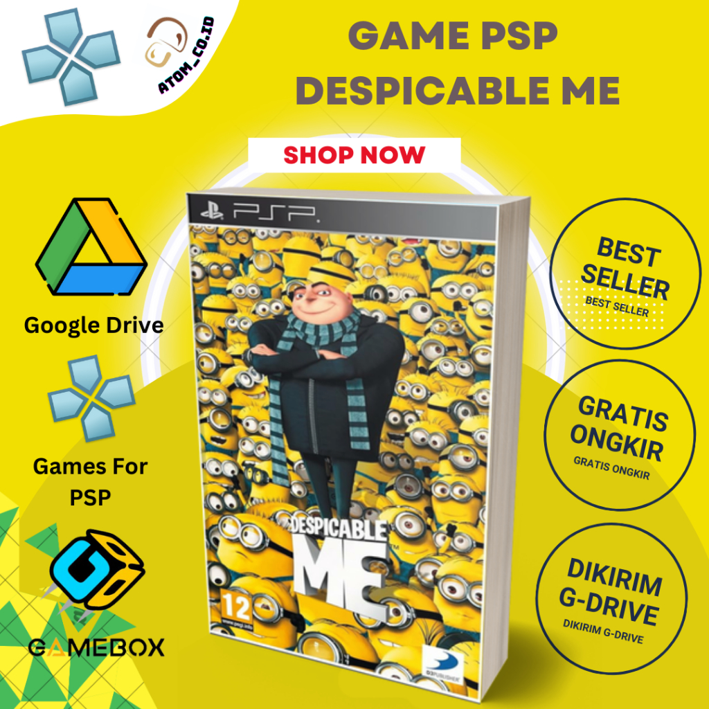 Jual Despicable Me | Game psp untuk Pc, Laptop dan Android | Game ...
