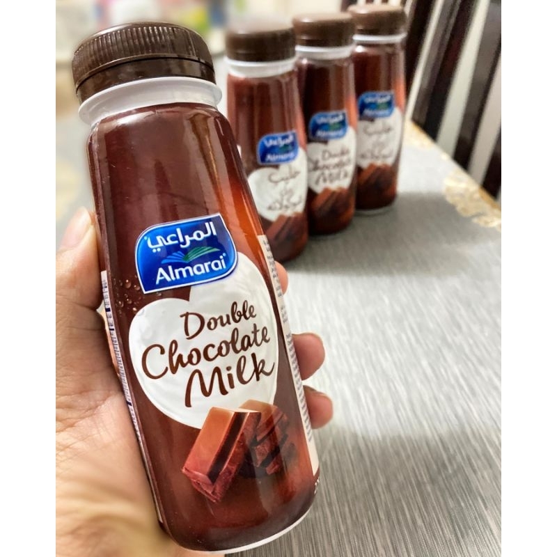 Jual Susu Coklat UHT Almarai Double Choco Milk | Shopee Indonesia