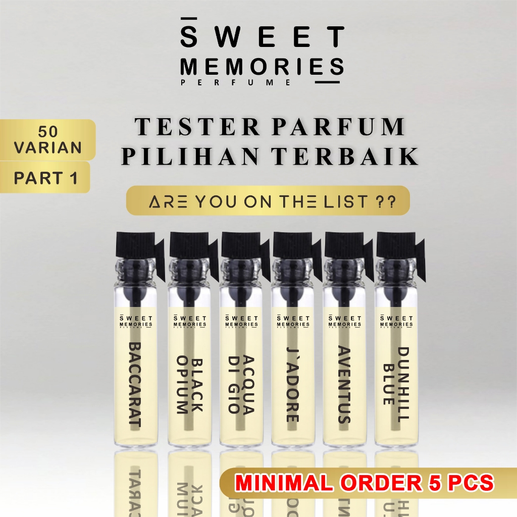 Jual SWEET MEMORIES - Tester Parfum Sample Parfum Aroma Mewah Tahan ...