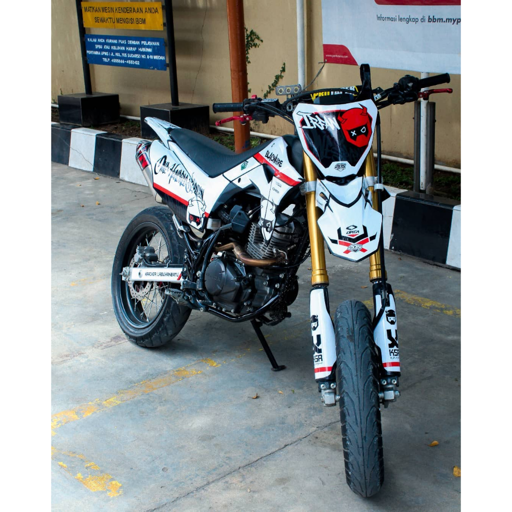 Jual Decal/Stiker WR155/Gordon/ D'Tracker /CRF /KLX BF full body(Bisa ...