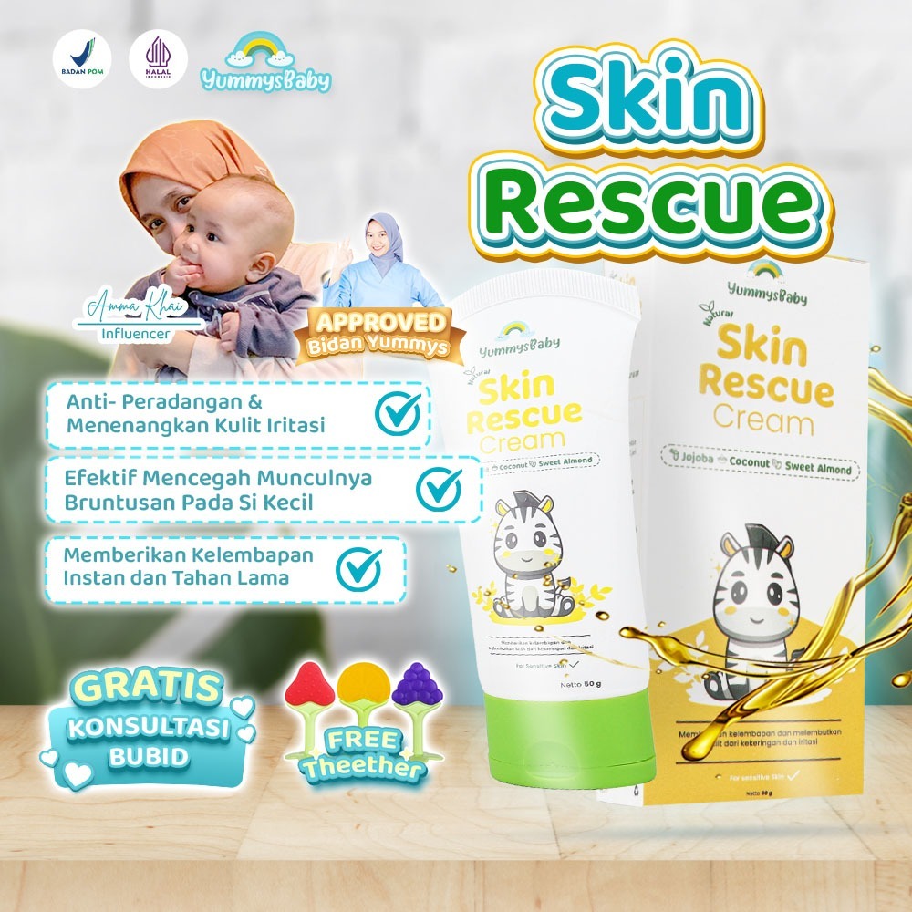 Jual YummysBaby Skin Rescue Cream | Membantu Melembabkan dan ...