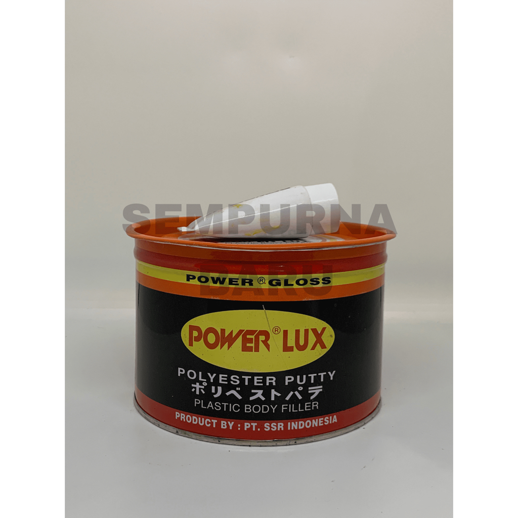 Jual Power Lux Polyester Putty / Dempul Plastik / @ 1,4 kg | Shopee ...