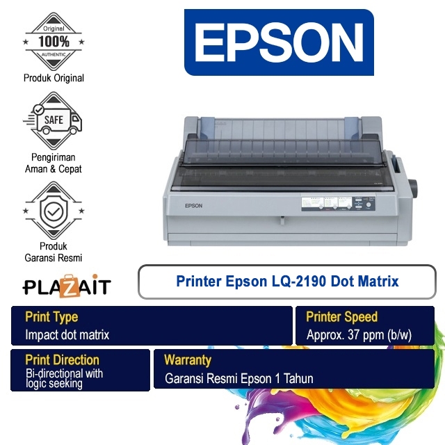 Jual Epson Printer LQ-2190 Dot Matrix | Shopee Indonesia