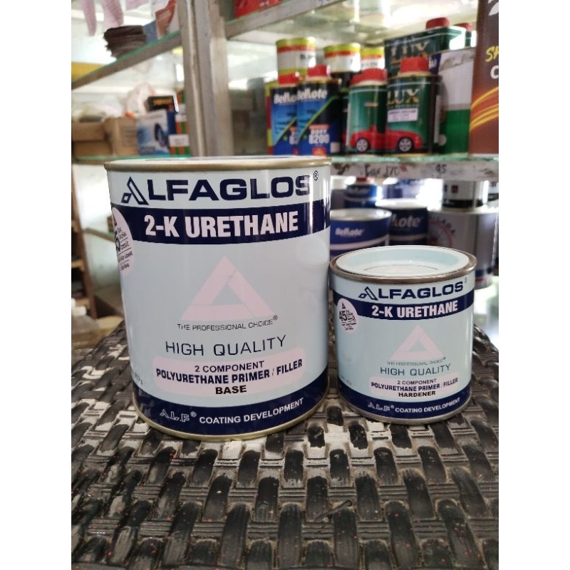 Jual Epoxy Alfaglos Filler 2k Primer 45 menit siap amplas | Shopee ...