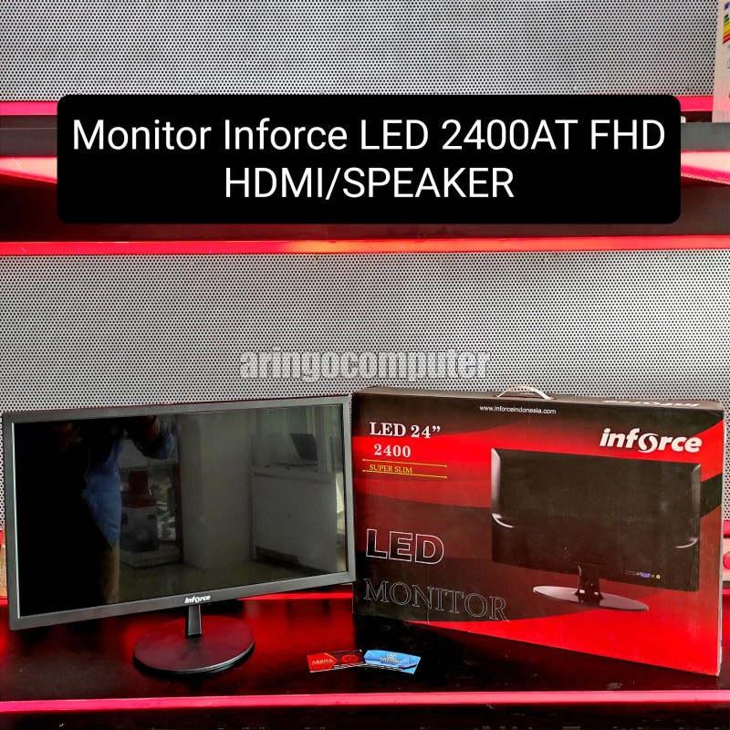 Jual Monitor Inforce LED 2400AT FHD/HDMI/SPEAKER | Shopee Indonesia