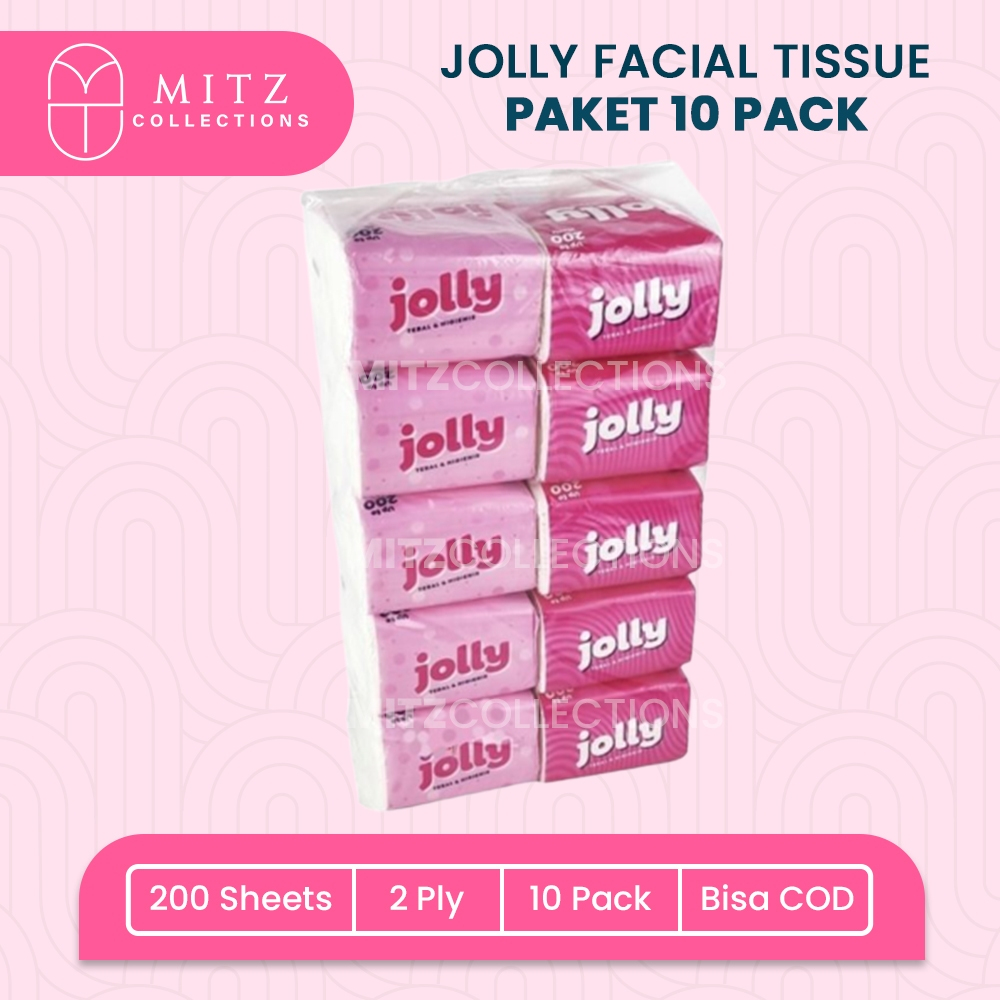 Jual Tissue JOLLY POP UP Multipurpose 90 gram Isi 10 pack (Up 200 Sheet ...