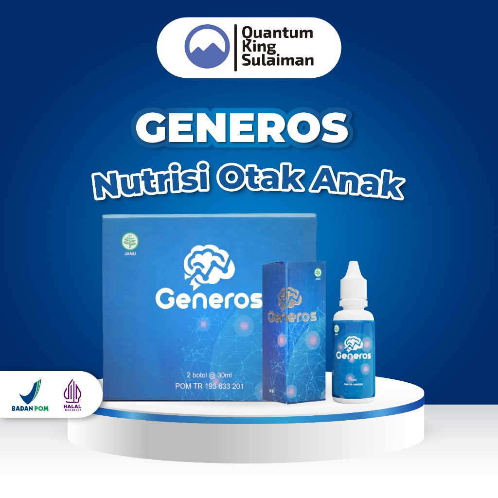 Jual Generos - Multivitamin Otak Anak dan Atasi Perkembangan Anak yang ...