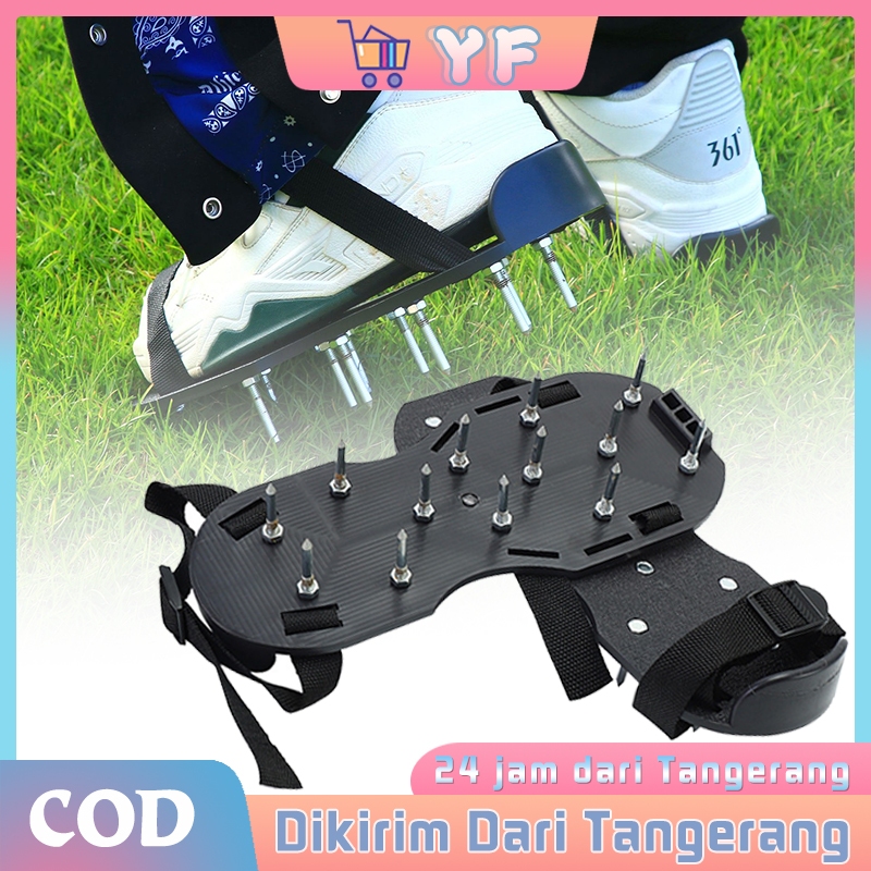 Jual Sepatu Paku Epoxy Spike Garden Lawn Full Steel Spike Shoes Sandal ...