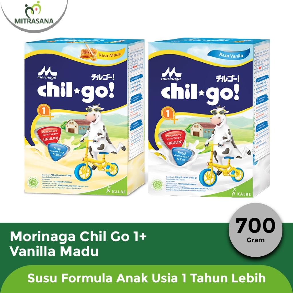 Jual Morinaga Chil Go 1+ Vanilla Madu 660g (2 x 330g) ~ Susu Formula ...
