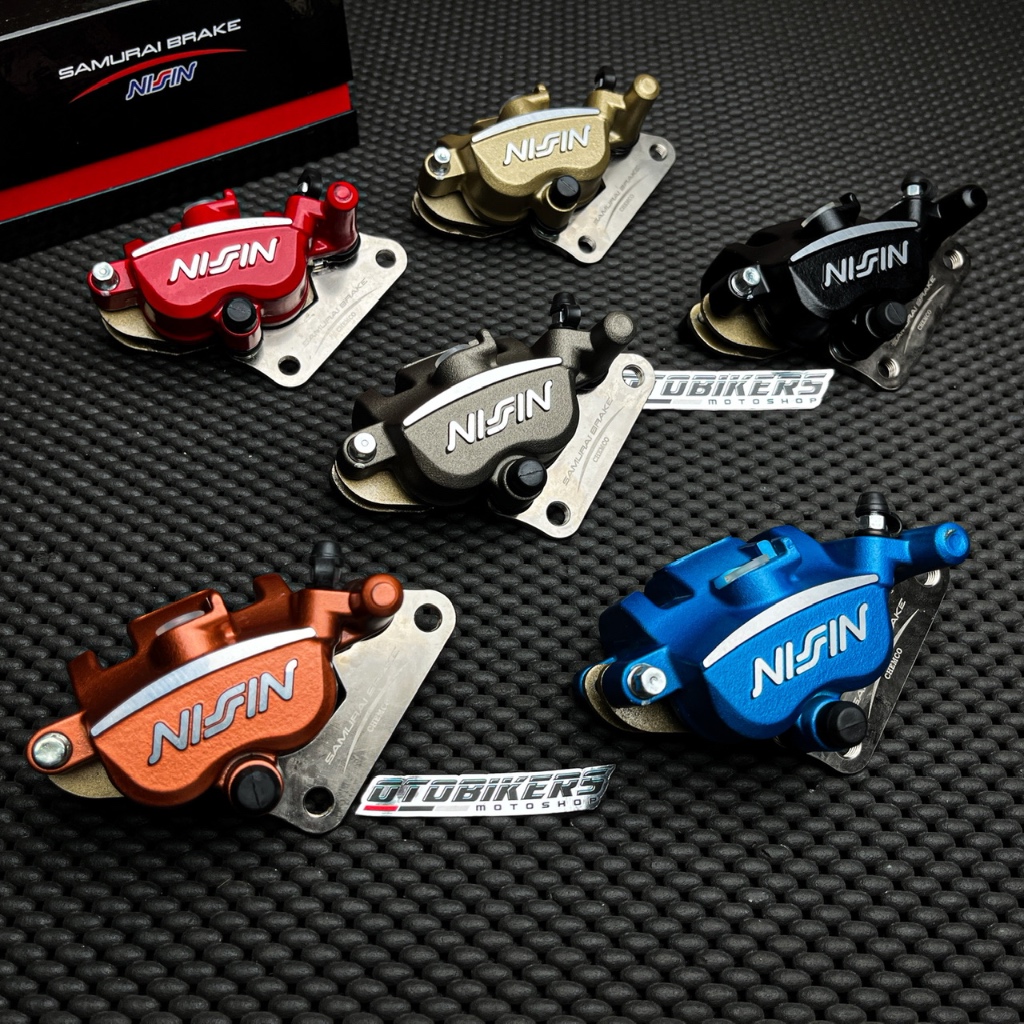 Jual Kaliper Nissin Samurai 2p MX KING 150 Depan LC150 Exciter 2 Piston Original | Shopee Indonesia
