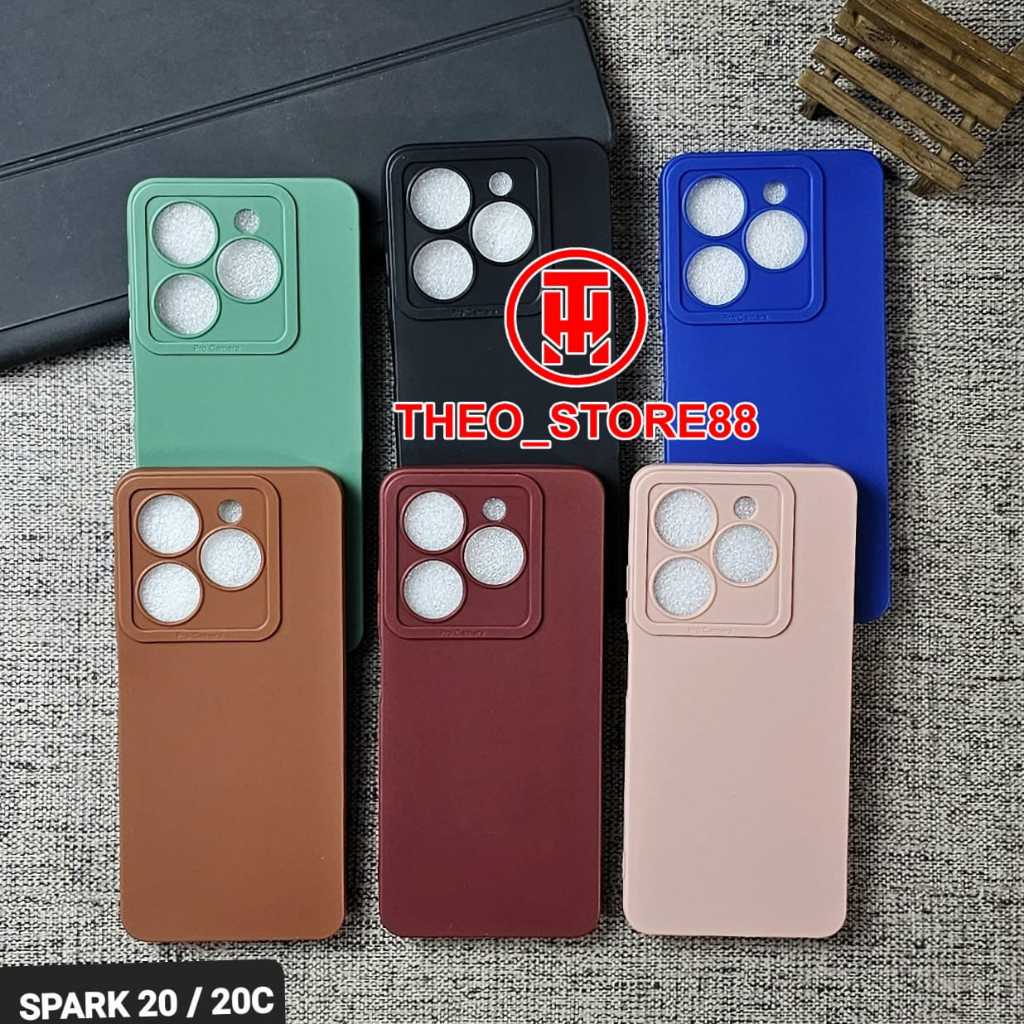 Jual Tecno Spark 20 Tecno Spark 20c Case Pro Camera Macaron Warna Tecno Spark 20 Tecno Spark 20c