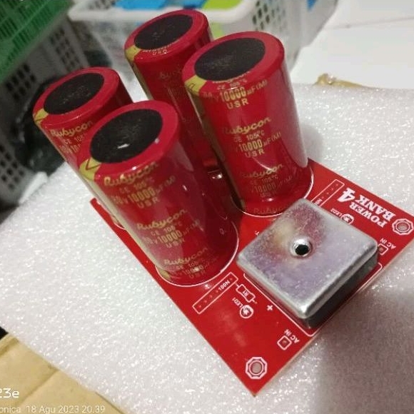 Jual Kit PSU 4 Elco 80V dan 100V 10000uf Rubycon Merah (pilihan ...