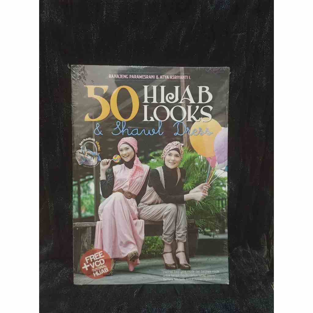 Jual BUKU 5O HIJAB LOOKS & SHAWL DRESS FREE VCD TUTORIAL HIJAB | Shopee ...