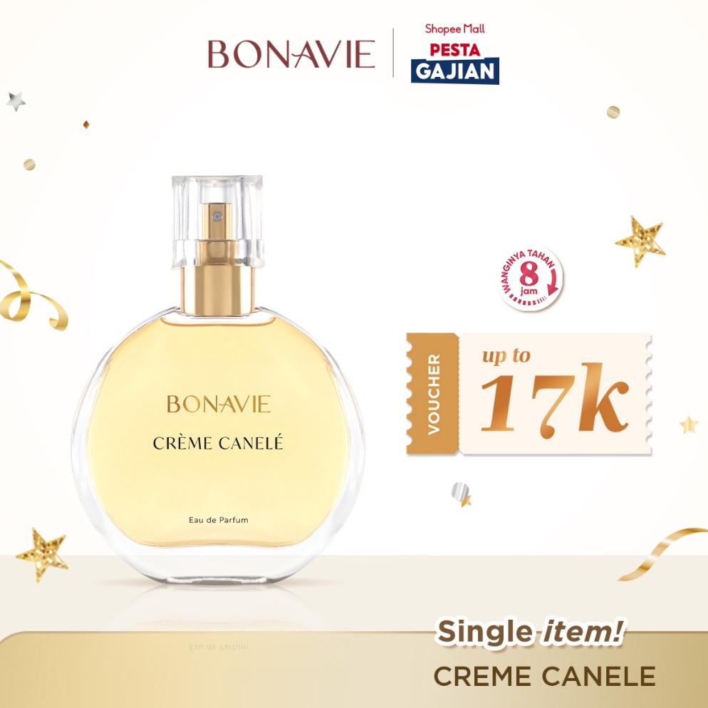 Jual New event Bonavie Eau de Parfum Creme Canele 3ml | Shopee Indonesia
