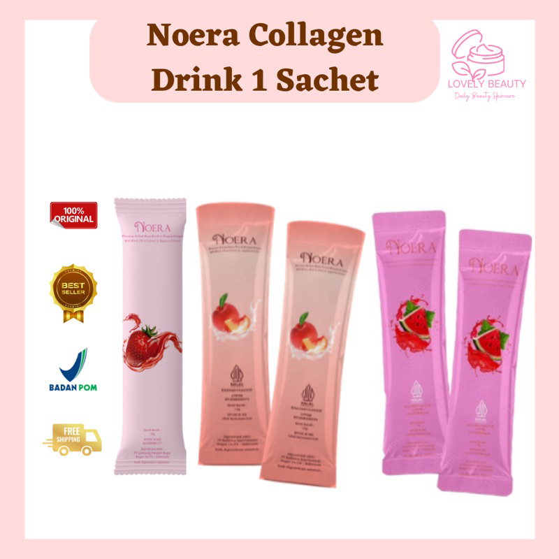 Jual [Ready Stock] Noera Collagen Drink Ecer 1 Sachet | Shopee Indonesia