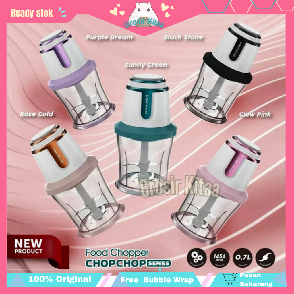 Jual [NEW] MITOCHIBA Food Chopper CH 50 Chopchop Series 0.7L Alat ...