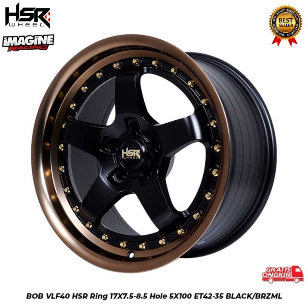 Jual Velg racing mobil corolla altis sienta all new avanza ring 17 pcd ...