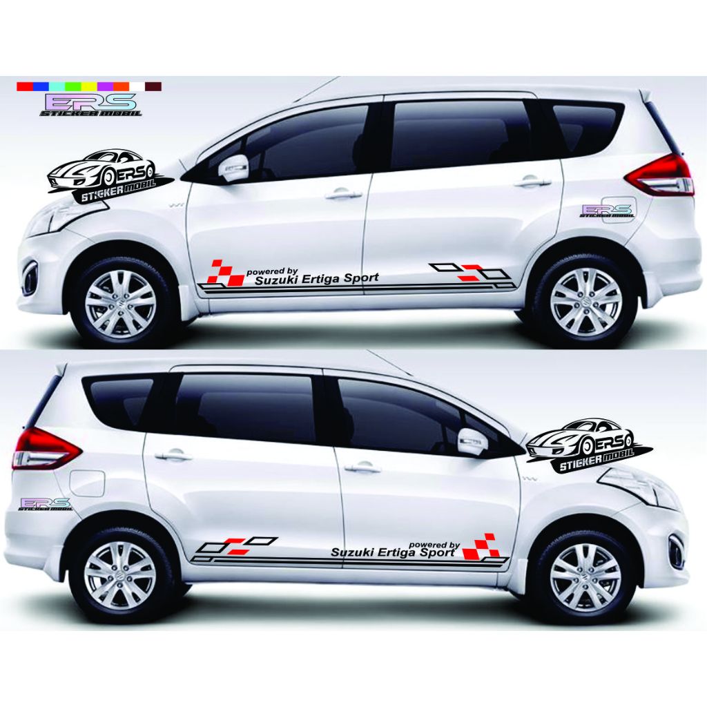 Jual stiker minimalist sticker suzuki ertiga sport terbaru cutting ...