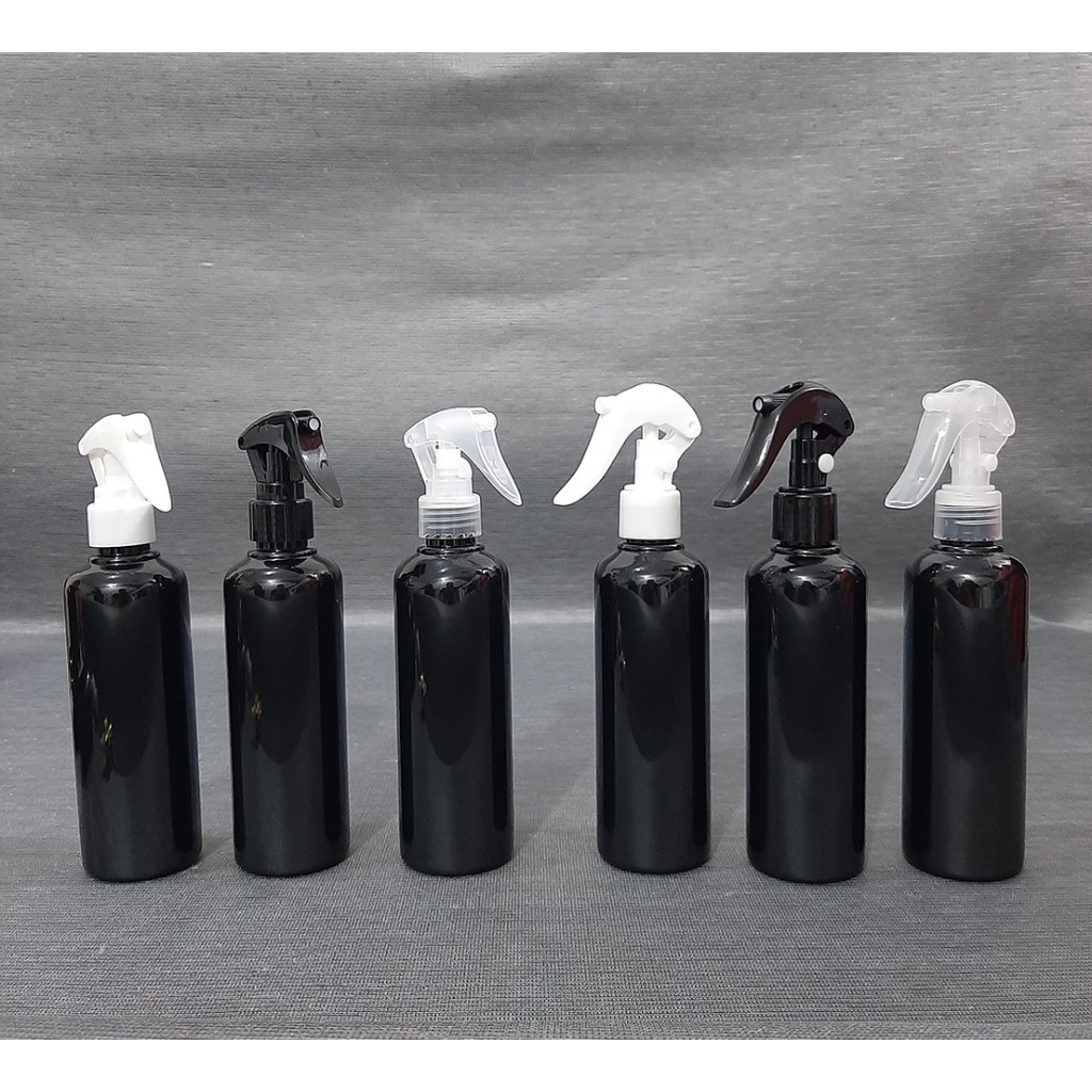 Jual Botol 250ml HITAM Spray Trigger Botol Semprot Burung Botol Refill ...