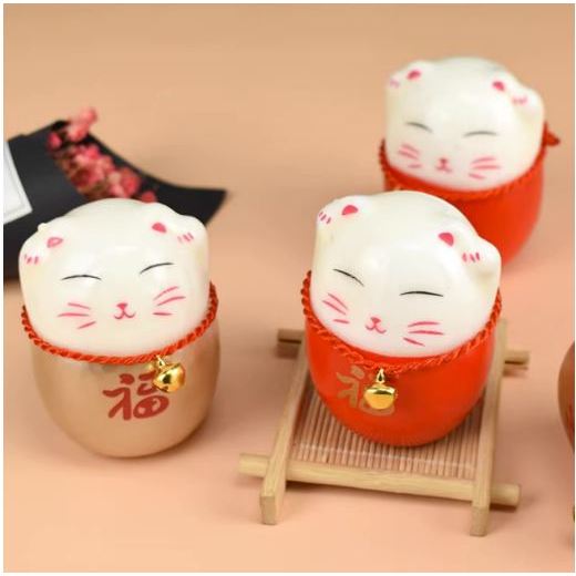 Jual LUCKY CAT ORNAMENT DEKORASI HAMPERS, BUCKET, HIASAN RUMAH EDISI ...