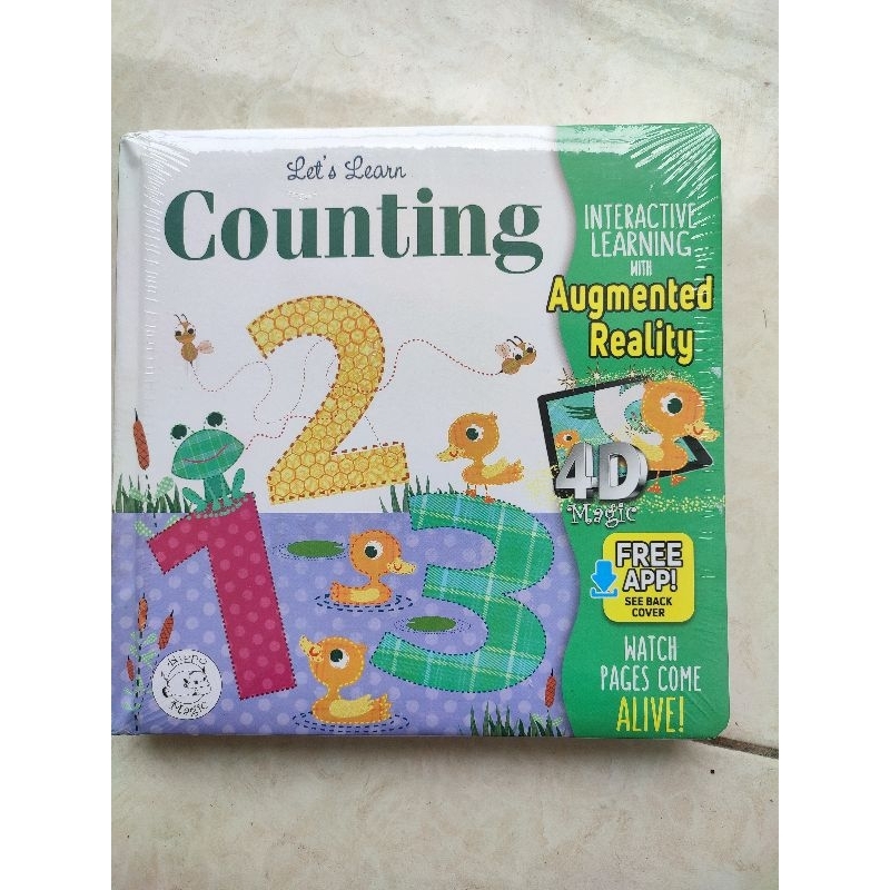 Jual Lets Learn Counting 123- Interactive Learning With Augmented ...