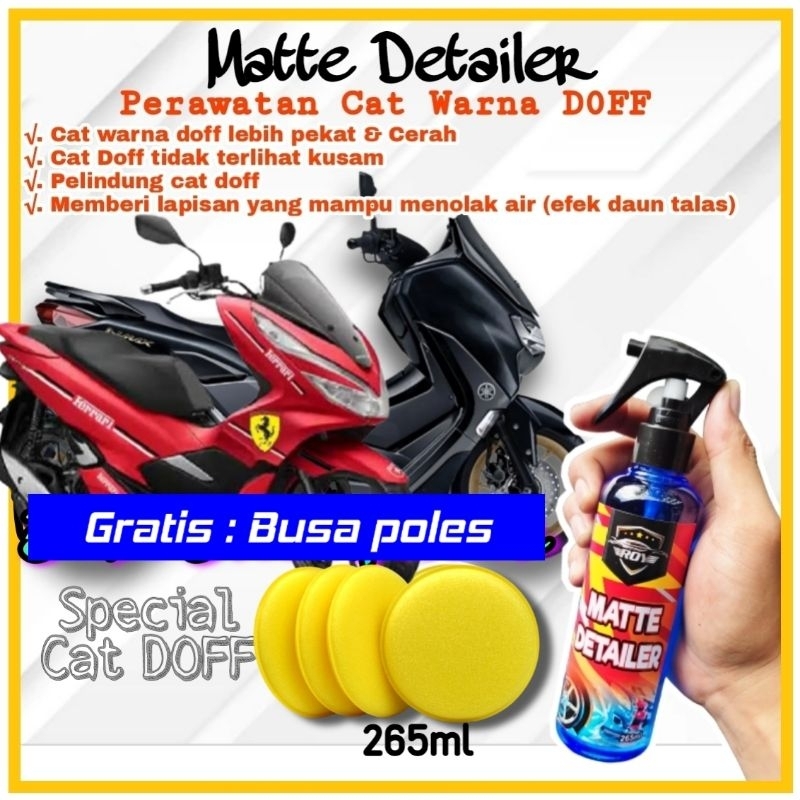 Jual Pengkilap Body Motor Doff/perawatan cat doff/matte detailer ...