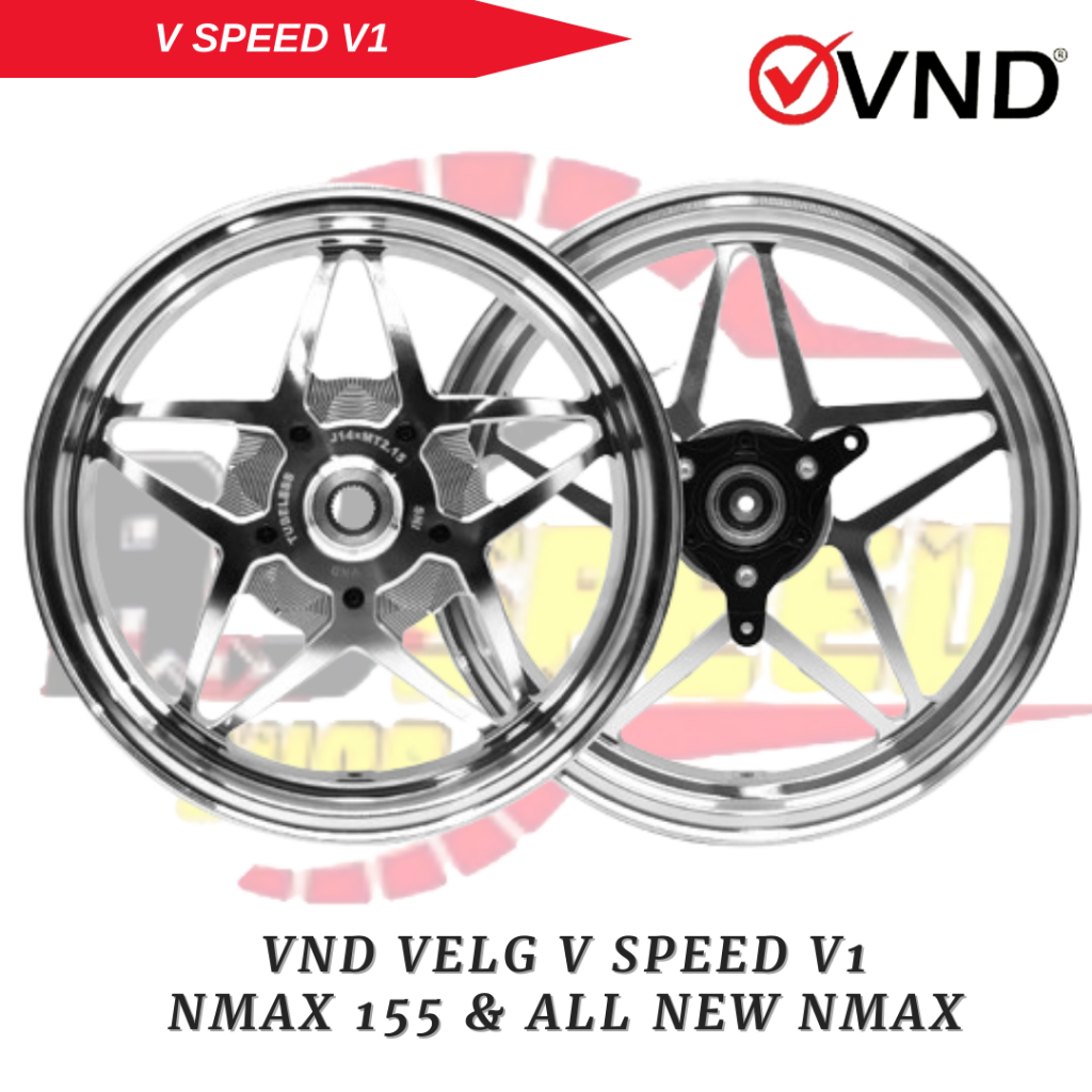 Jual Vnd Velg V speed V1 Nmax 155 Old All New Nmax Velg Bintang Original 100% | Shopee Indonesia