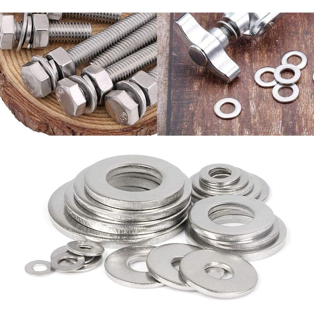 Jual Ring Baut Semua Ukuran / Ring BAut 360 Pcs / Ring PLAT PUTIH 360 ...