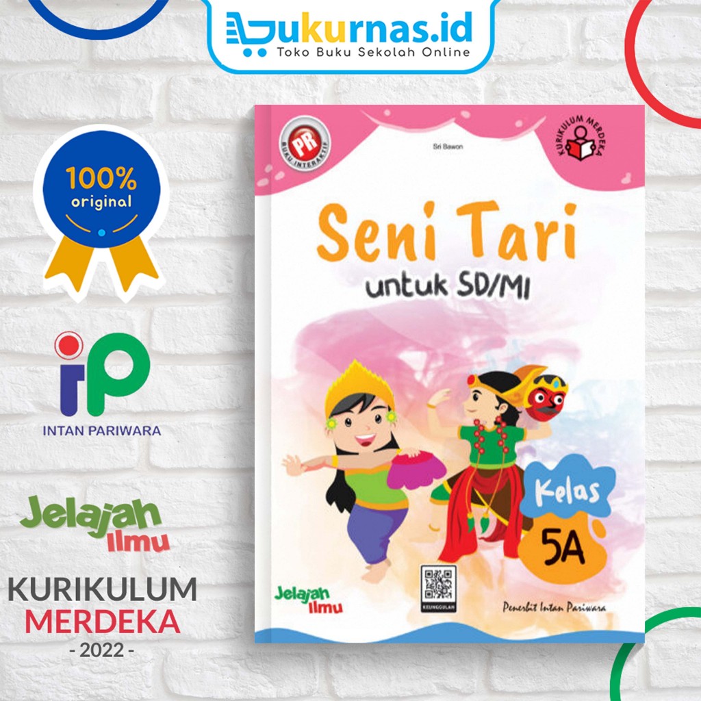 Jual Buku PR Interaktif Seni Tari 5A SD/MI Kelas 5 Semester 1 - Kurikulum Merdeka - Intan ...