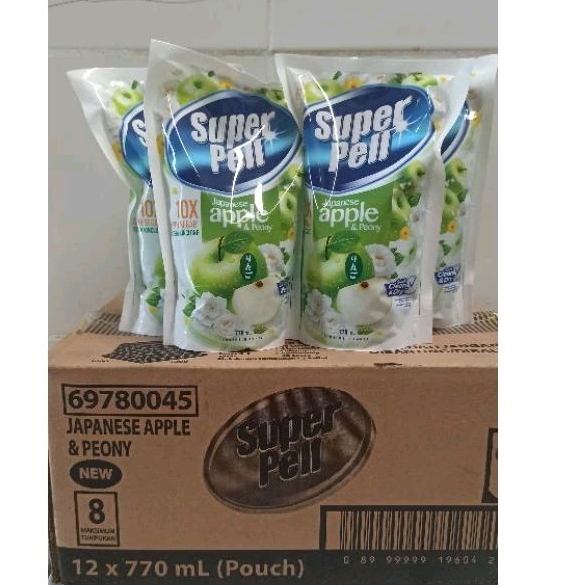 Jual SUPERPELL APPLE Pembersih lantai fresh 770ml | Shopee Indonesia