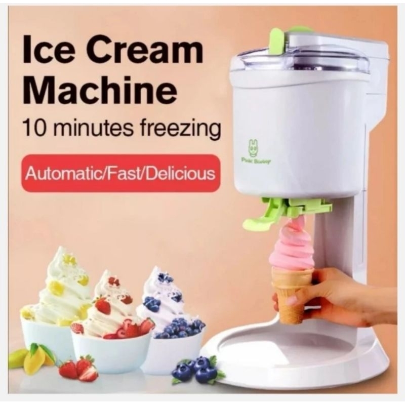 Jual Mesin pembuat es krim otomatis homemade mini soft ice cream maker ...