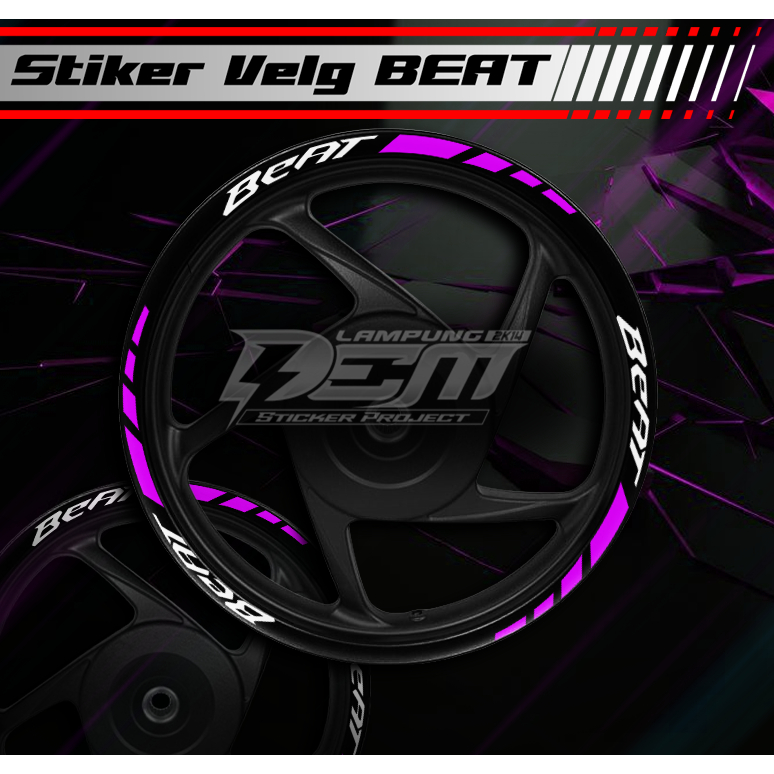 Jual Stiker Velg Beat Variasi Stiker Cutting Velg Honda Beat Keren ...