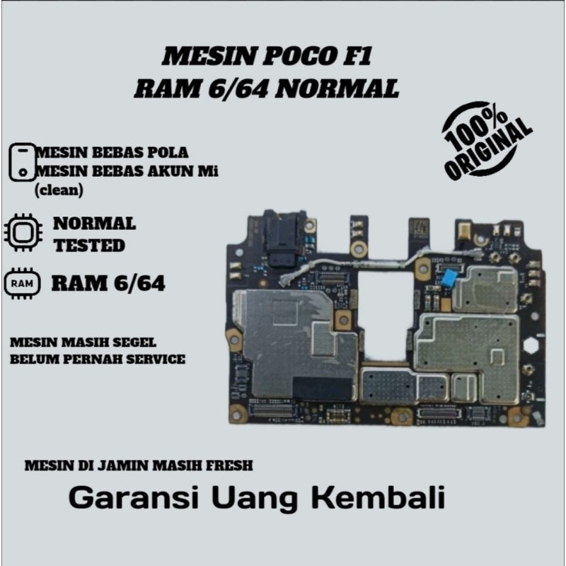 Jual MESIN POCO F1 NORMAL RAM 6/64 TINGGAL PAKAI | Shopee Indonesia