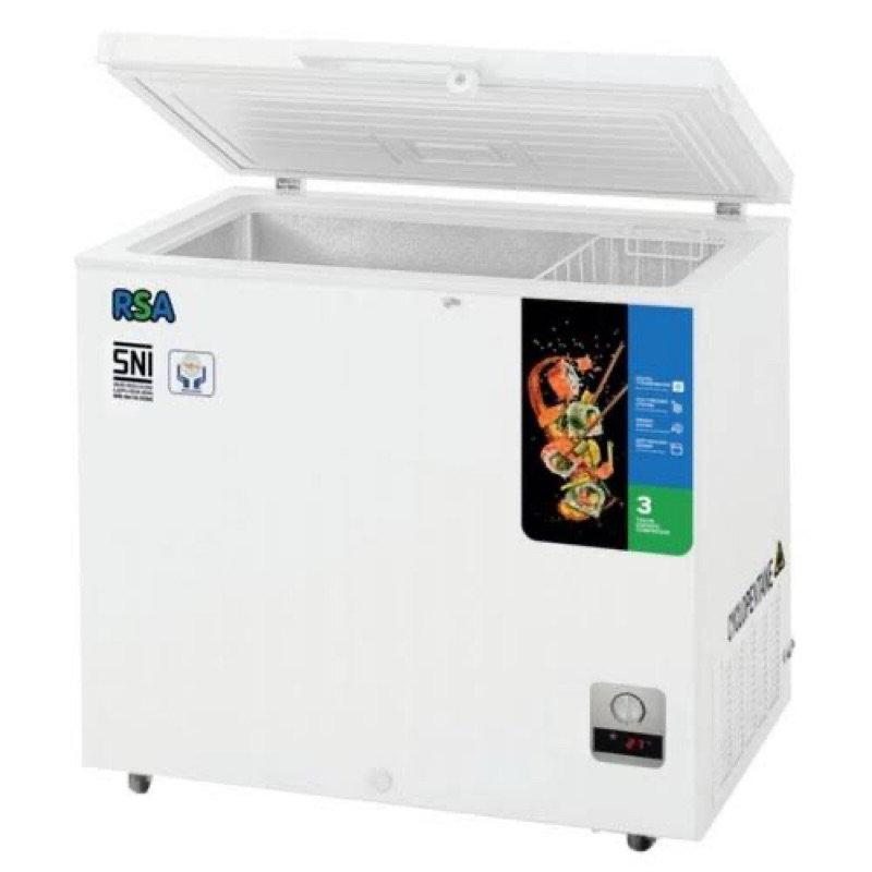 Jual BOX FREEZER 200L RSA CHEST FREEZER 200L RSA CF 210 | Shopee Indonesia