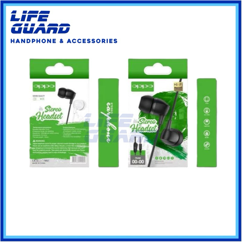 Jual HEADSET DM-199 STEREO HF AUDIO MUSIC HANSDFREE JACK 3.5MM EARPHONE ...