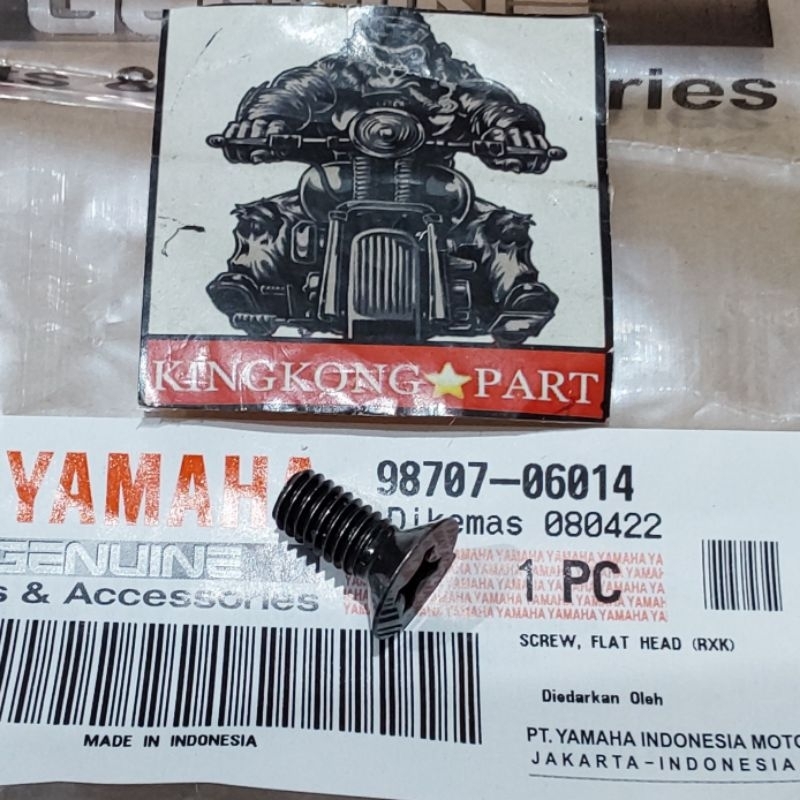 Jual Baut Spul Rx King RXK - Screw Flat Head Original 98707-06014 ...