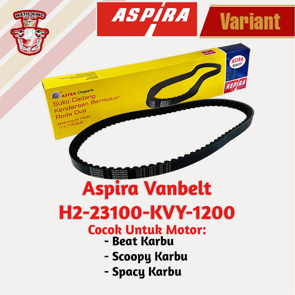 Jual Vanbelt V belt Fanbelt Sabuk V Honda Beat Scoopy Spacy Vario 110 ...