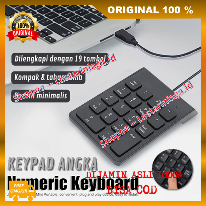 Jual Keypad Angka Numeric Keyboard Keyboard Mini Buat Kalian Yang Tugas ...