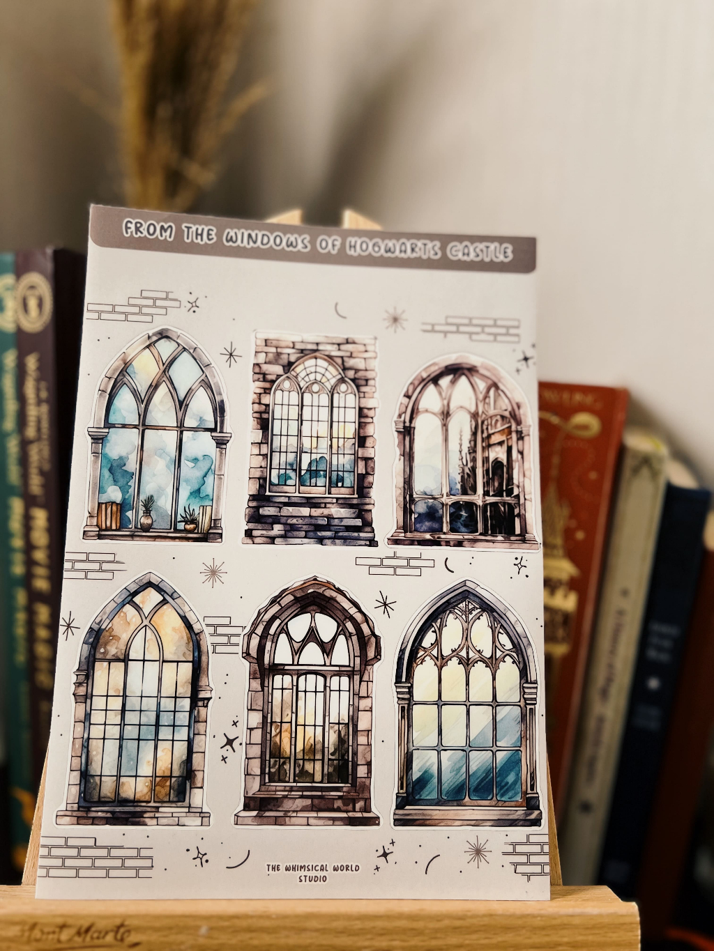 Jual Sticker Aesthetic From the Windows of Hogwarts Castle Stiker ...