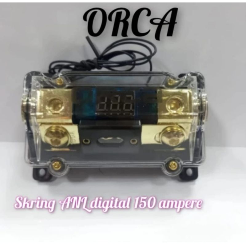 Jual sekring fuse audio mobil digital orca 150 ampere | Shopee Indonesia