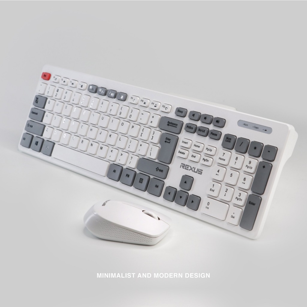 Jual Rexus KM8 Keyboard Mouse Wireless Combo KM-8 New Edition | Shopee ...