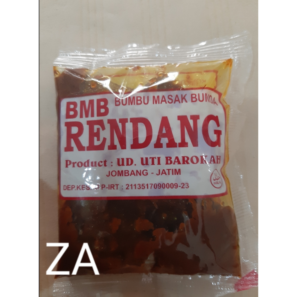 Jual BUMBU MASAK BUNDA "BMB" Gule Rawon Rendang Bali Sambel Goreng Kare ...