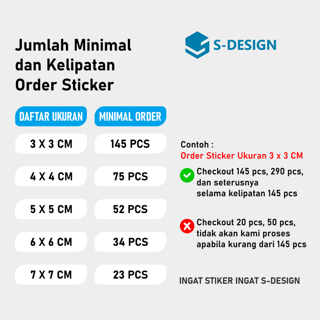 Jual STIKER BULAT / STIKER / STICKER / KISS CUT / STIKER LABEL / STIKER ...