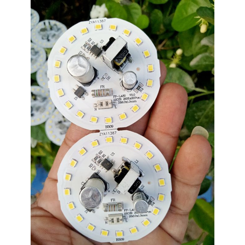 Jual LED AC DOB 18WT NYALA PUTIH TERANG 58MM | Shopee Indonesia