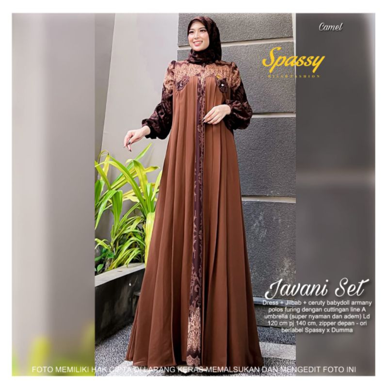 Jual JAVANI SET // INARA SET #3 // DAVINA SET // FREE HIJAB // ORIGINAL ...