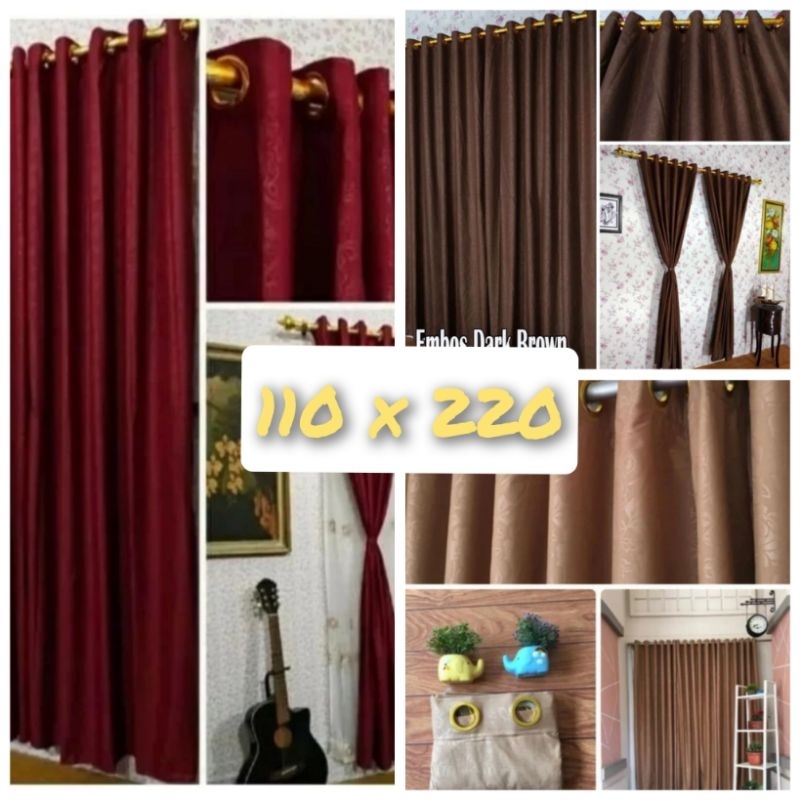Jual GOEDEN JENDELA PINTU LEBAR 110 X TINGGI 220 II GORDEN JENDELA ...