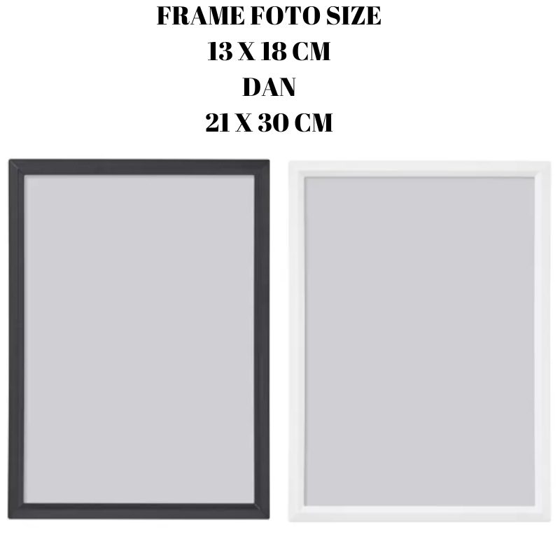 Jual IKEA YLLEVAD Frame Foto Minimalis | Shopee Indonesia